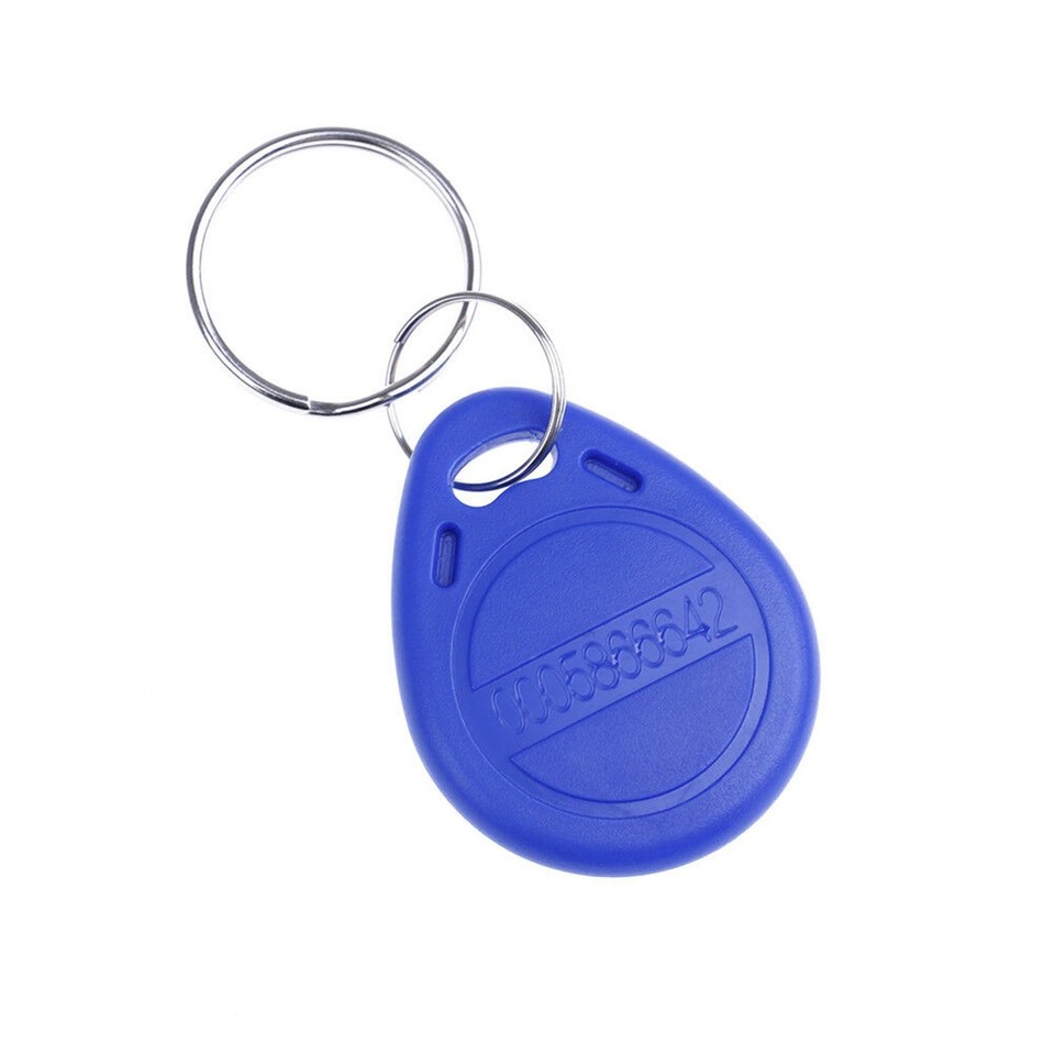10Pcs TK4100 keychains 125KHZ RFID id card token ID Card Tags Door ...