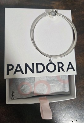 authentic pandora bracelet with engrave message in a heart | eBay