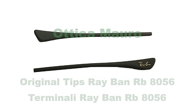 RAY BAN 8056 TERMINALI EARSOCK MATTE GREY - ORIGINAL REPLACEMENT RB ...