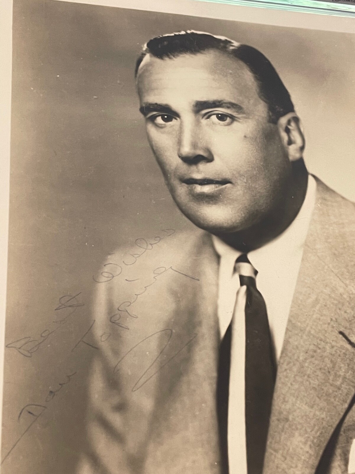 Dan Topping "Yankees President & Owner 10x WS" Signed Autographed Photo ...