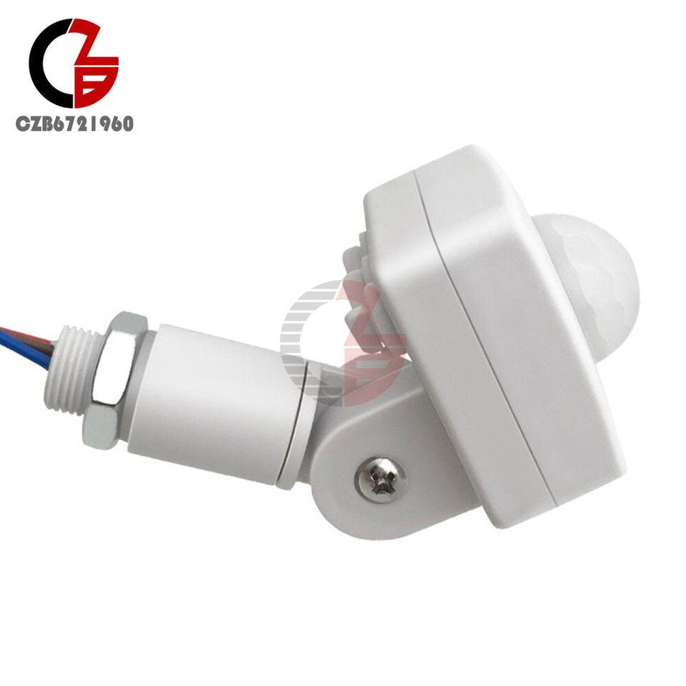 LED Security PIR Infrared Motion Sensor Detector Switch Outdoor Light ...