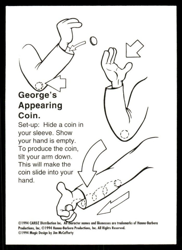 George Jetsons 1994 Hanna Barbera Cartoon Card (NM) | eBay