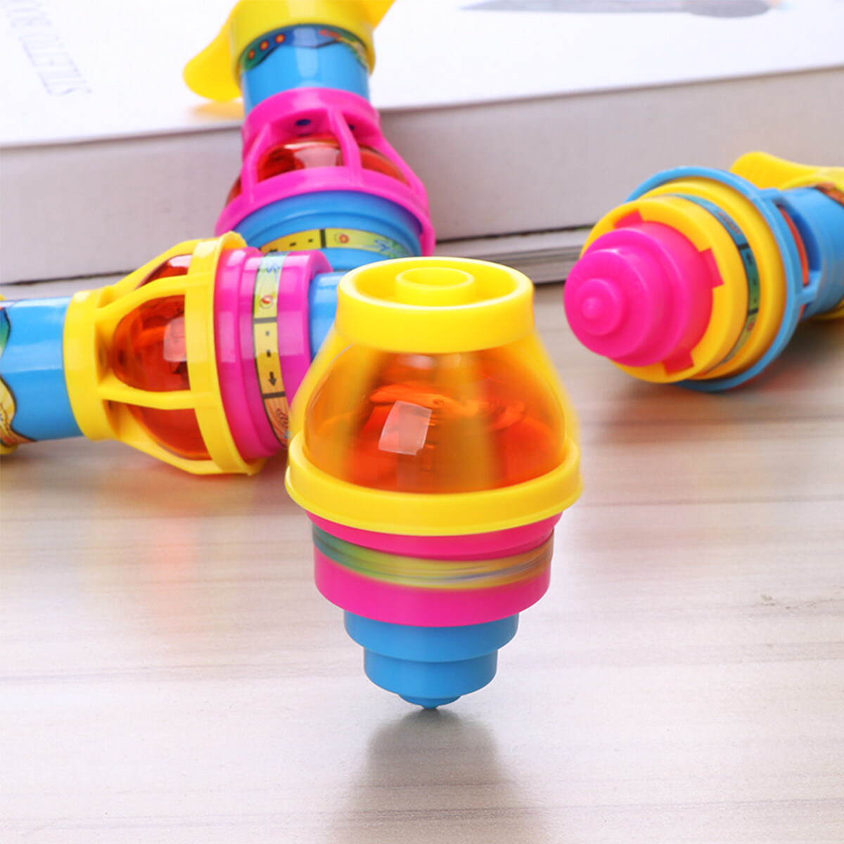 Light Up Flashing Top Toy w/Gyroscope Glowing Spinning Toy w/Gyroscope ...