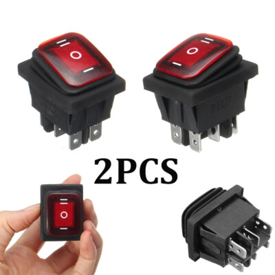 Rocker - 6 Pin Rocker Switch