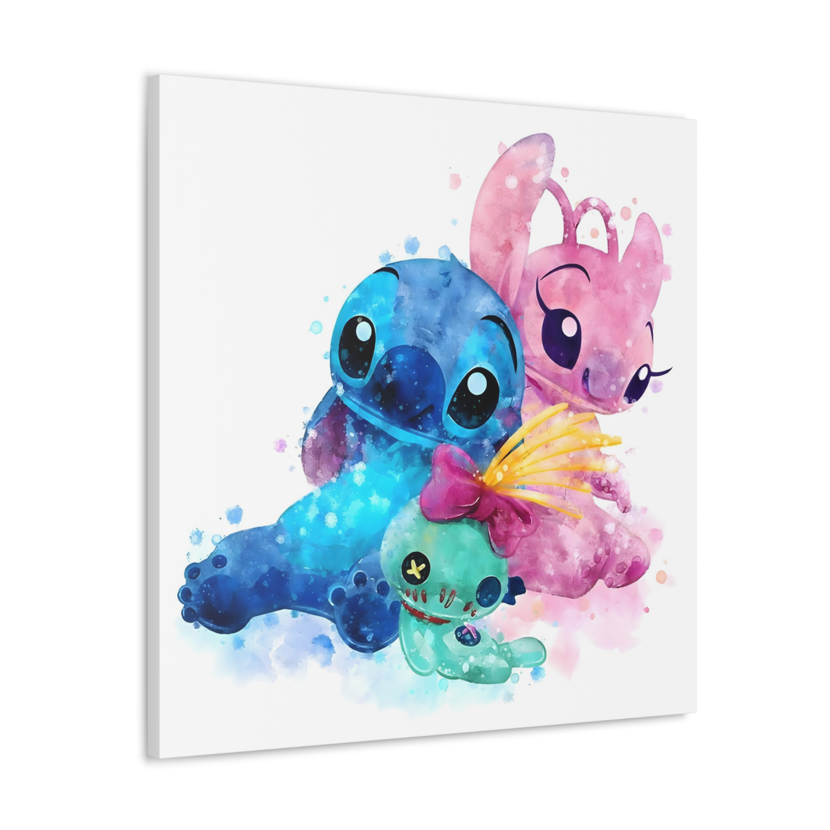 Cute Drawings Of Stitch And Angel Download Free Cute Stitch With Angel