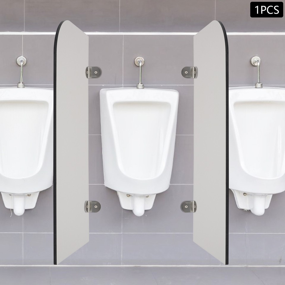 Urinal Screen Toilet Partition, Wall-Mounted Men Urinal Partition ...