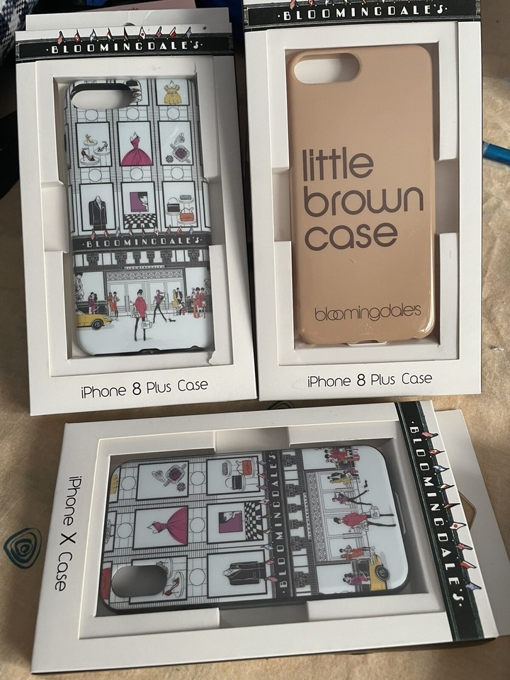 BLOOMINGDALES little brown case cell phone hard case for iPhone 8 Plus ...