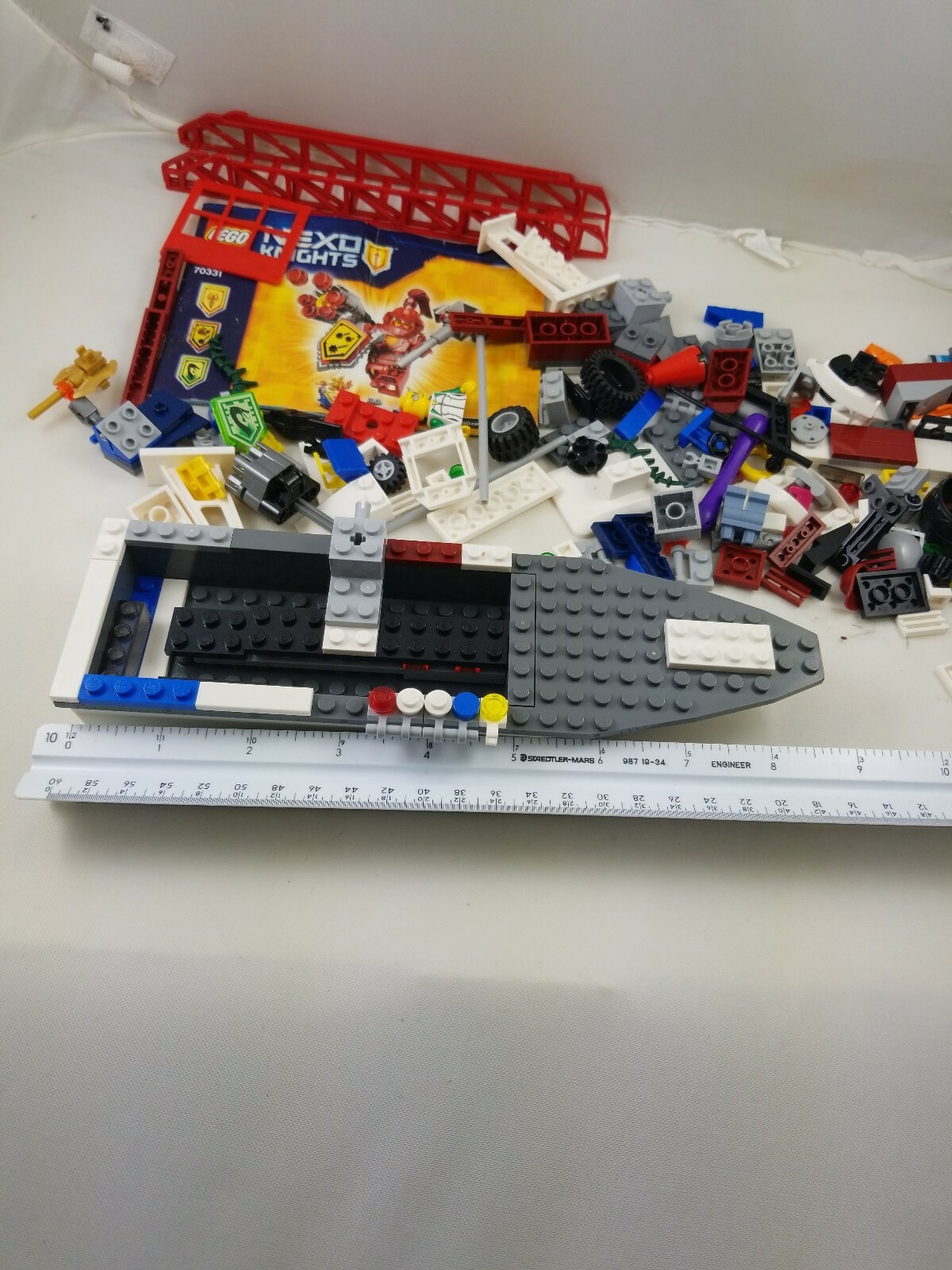 Vintage Legos Parts & Pieces Canoe and Miscellaneous Nexo Pieces and ...