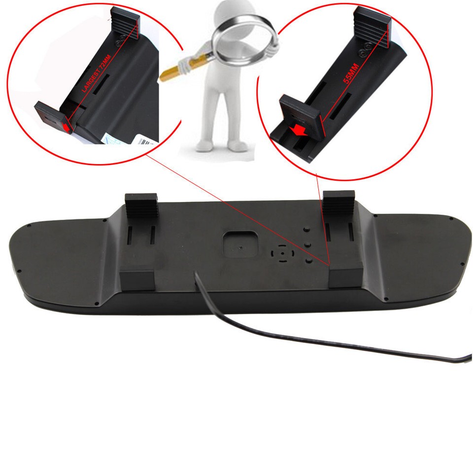 4.3" Car Rear View Backup Mirror Monitor for Reversing Backup Camera | eBay