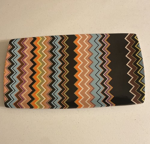 Missoni for Target Chevron/Zig-Zag Stoneware Serving Platter/Tray 9” X ...