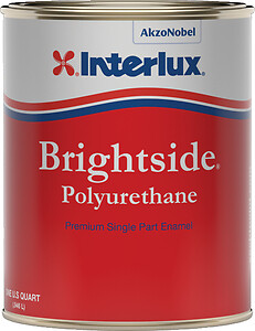 Interlux Brightside Polyurethane Boat Finish Fire Red 1/2 Pint 4248hp ...