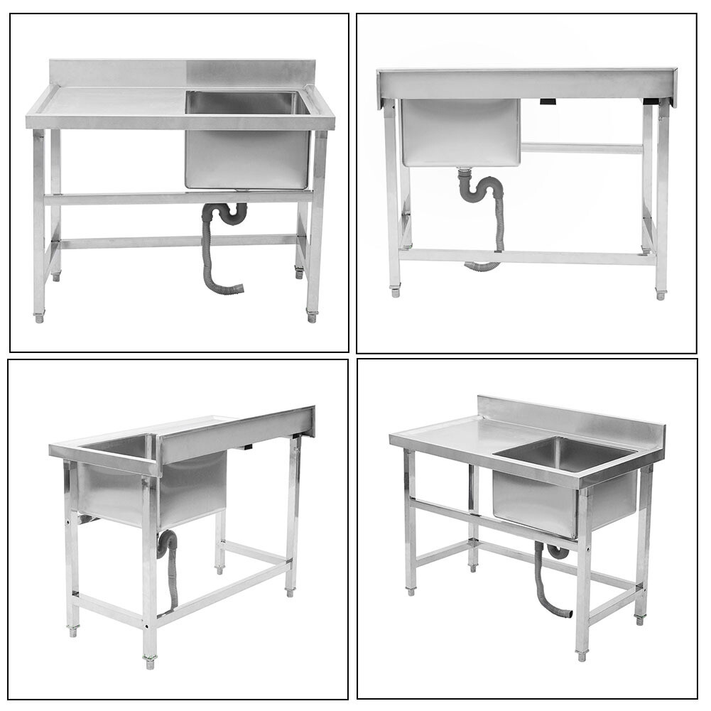 Commercial Kitchen Sink Stainless Steel Catering Ware-washing Bowl ...