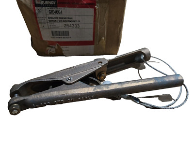 BURNDY G1E4CG4 COPPER STATIC DISCHARGE GROUND CLAMP NEW | eBay