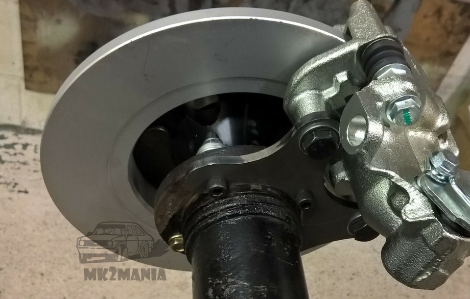 ESCORT MK1 MK2 REAR DISC CONVERSION KIT ENGLISH AXLE FOR SIERRA ...