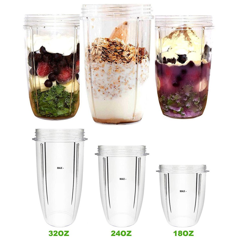 For Nutribullet Replacement Large Cup Mug 18/24/32oz Spare Oversized ...