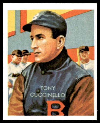 1985 1934-36 Chicle Diamond Stars Reprints 55 Tony Cuccinello Brooklyn ...