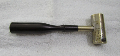 Vintage Wood Handle Adjustable Shot Oz. Dipper & Powder Drams Measure B ...