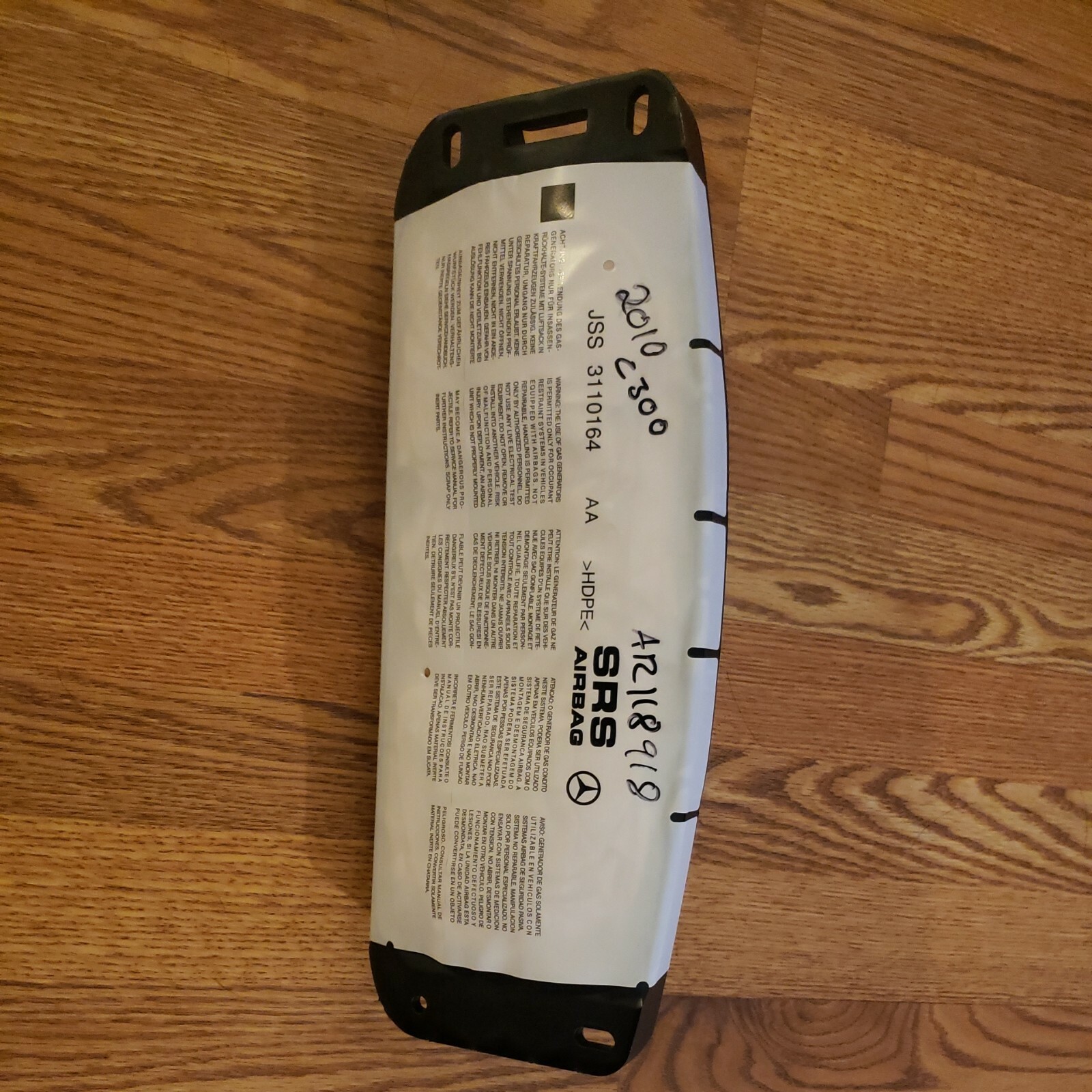 08 09 10 11 Mercedes C300 C350 C250 C63 Passenger Dash Bag 2048601200 ...