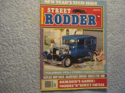 Street Rodder 1981 January Classic Hot Rod Modified Custom Cars and ...