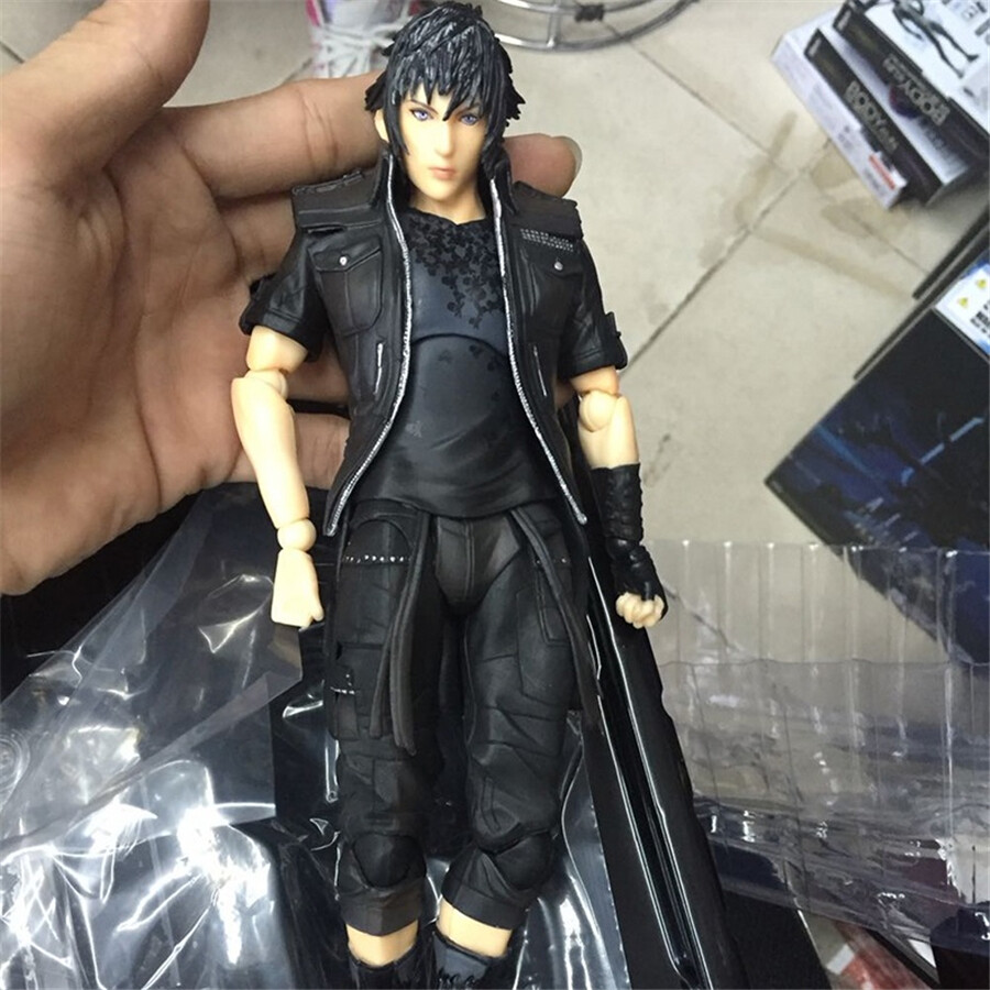 Play Arts Final Fantasy XV Noctis Lucis Caelum Action Figure Model Toy ...