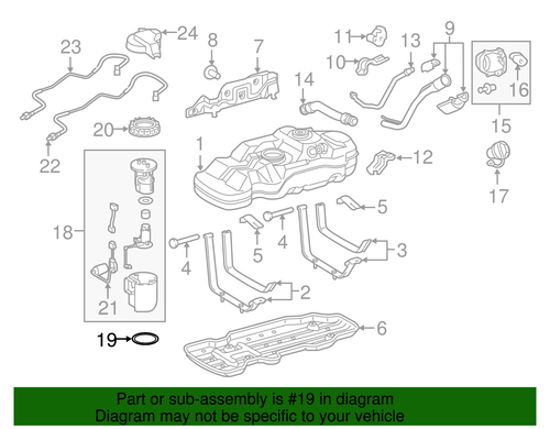 Genuine Toyota Fuel Pump Assembly Gasket 77169-04050 | eBay