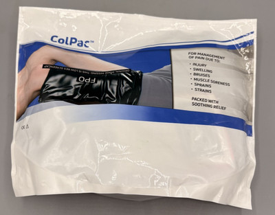 Chattanooga ColPac 10x13.5 Inch Black Gel Ice Pack for Cold Therapy ...