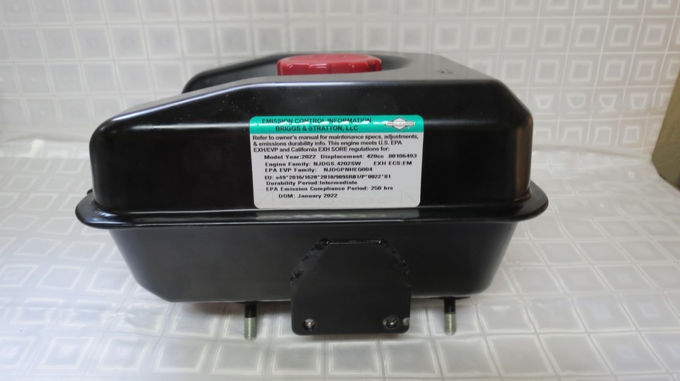 Genuine 593170 Briggs And Stratton Gas Fuel Tank 1650 Snow Engine 342 ...