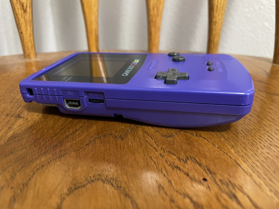 Nintendo Game Boy Color Grape Handheld System 45496710613 | eBay
