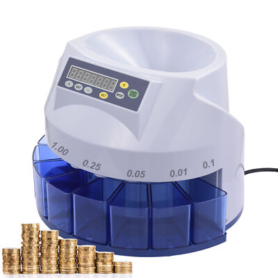 Digital Coin Counter Sorter Machine Automatic Electronic Counting ...