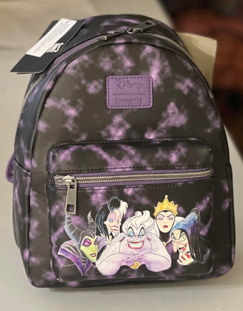 Loungefly Disney Villains Mini Backpack | eBay