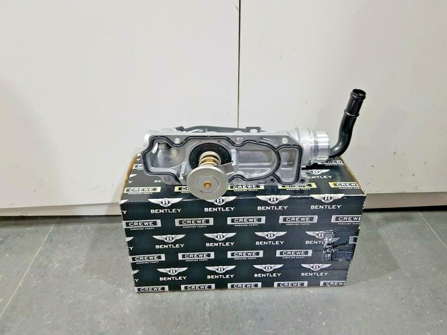 07 Bentley CONTINENTAL GTC W12 Engine Thermostat Housing 07D121111AR ...