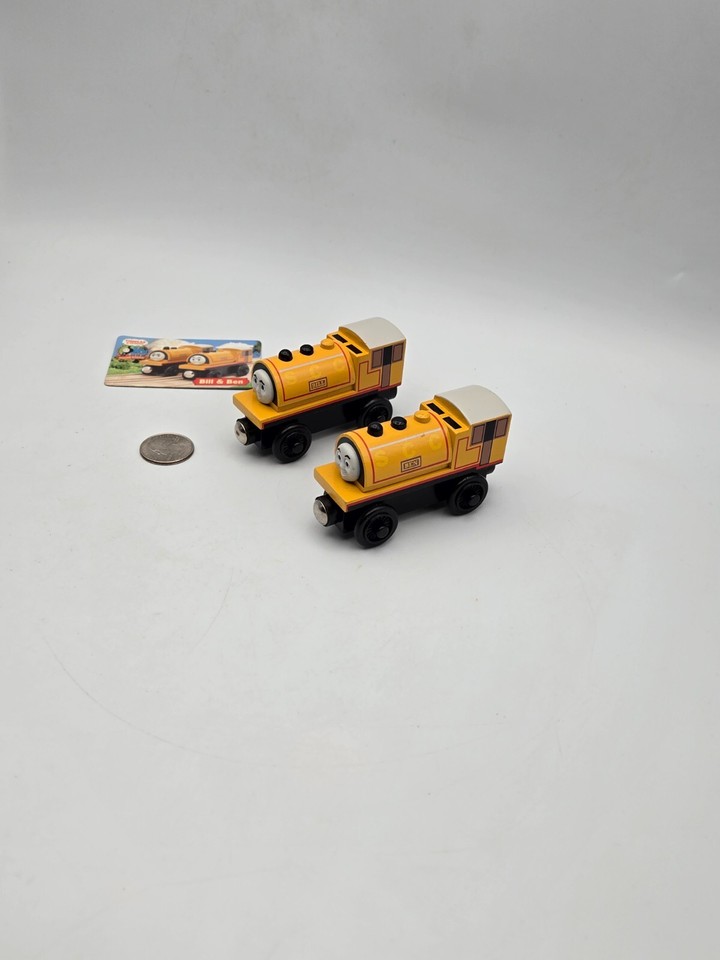 Thomas Friends Wooden Railway Train Tank Engine Ben & Bill SCC Twins ...
