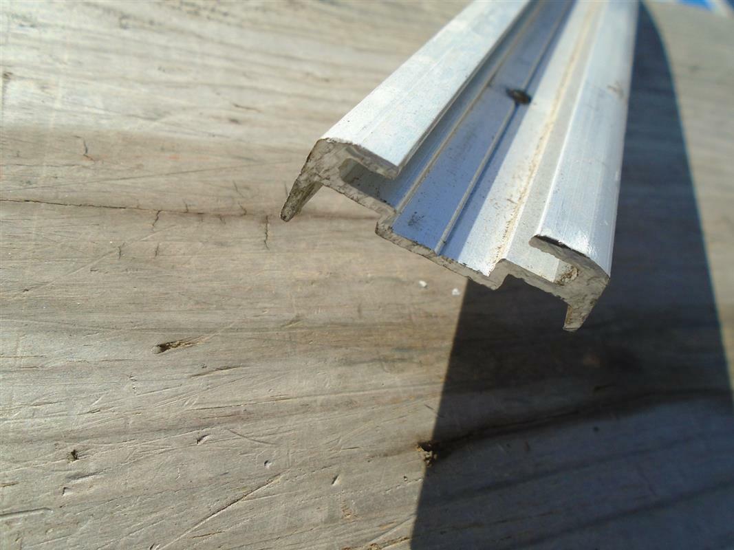 9" Rub Rail, Gunnel Molding 1-1/2"X1/2", Aluminum, fit Many Boats | eBay