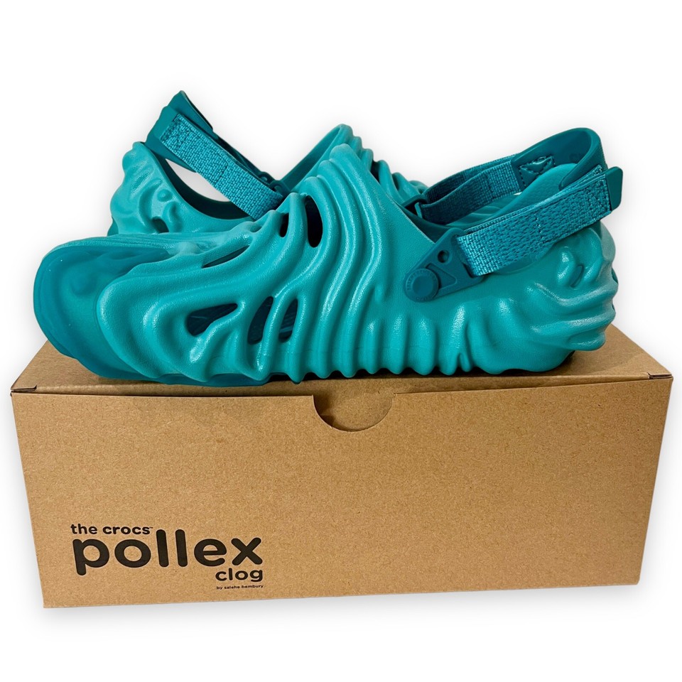 Crocs Pollex Clog Salehe Bembury Tide Blue Turquoise Turq Tonic Size M9 ...