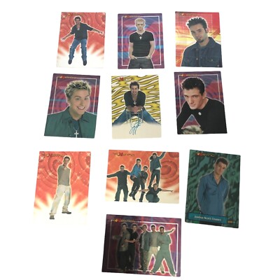 2000 Topps NSync Foil Trading Card Lot of 10 With Justin Timberlake #33 ...