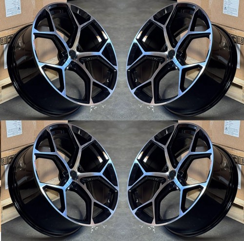 20" Wheels For Audi A4 A6 A5 S5 A8 Q5 Atlas Tiguan Rims Set Four 20x9 ...