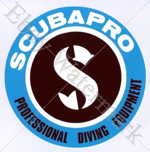 SCUBAPRO decal sticker Aufkleber Diving Tauchen Plongée Scuba Tank New ...