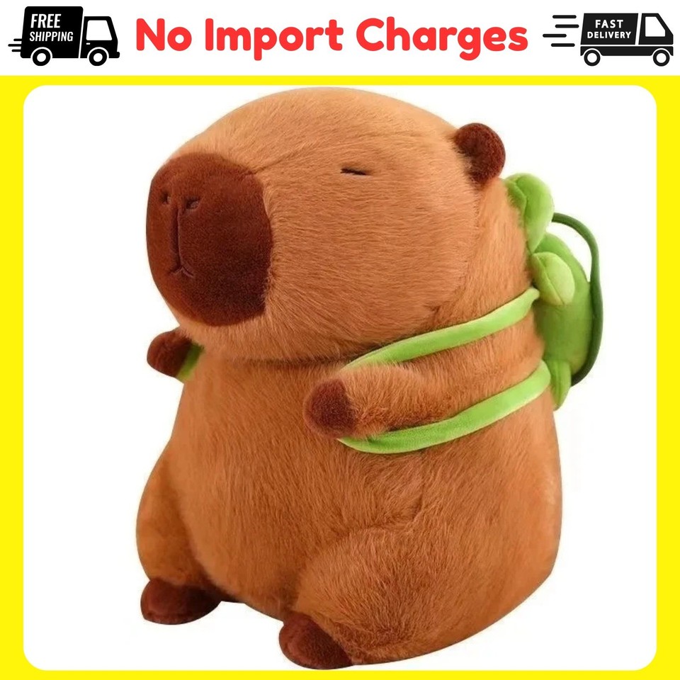 Capybara Plush Stuffed Animal Toy Soft Cute Plushie Doll Kids Gift ...