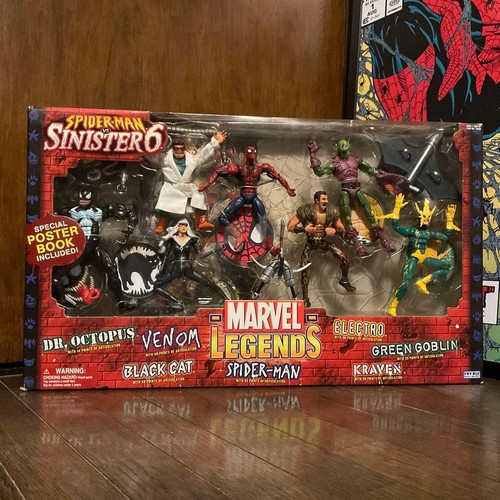Toybiz Marvel Legends Spider-Man vs Sinister Six Box Set 2004 Rare | eBay