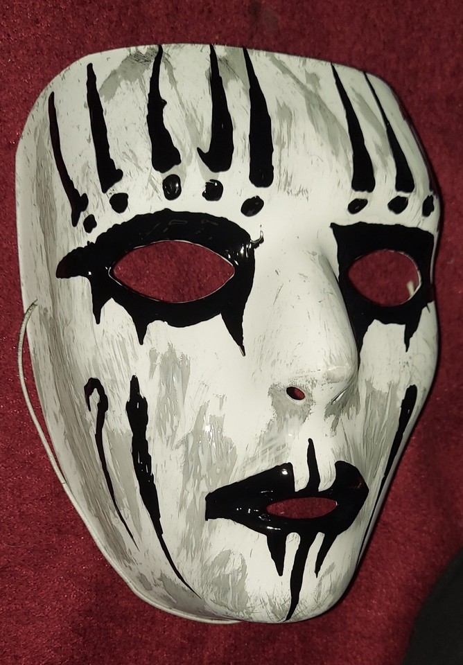 Slipknot Mask Joey Jordison Iowa Era Disasterpieces Wethered Replica | eBay