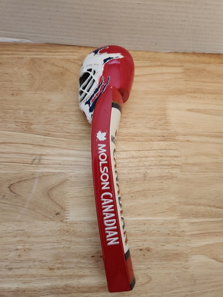 Molson Beer Tap Handle Knob Topper Keg Bar Brewing Canadian Hockey ...