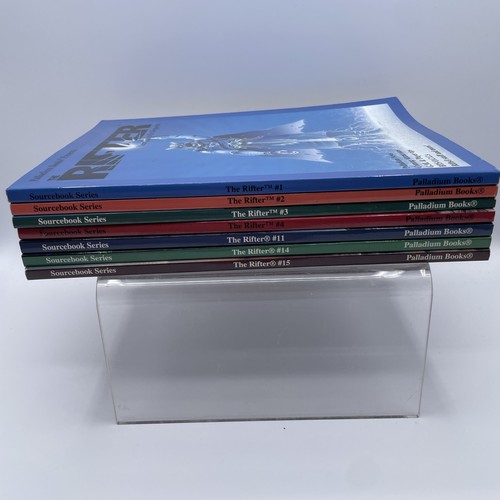 Lot of 7 The Rifter Palladium Books Your Guide To The Megaverse RPG | eBay
