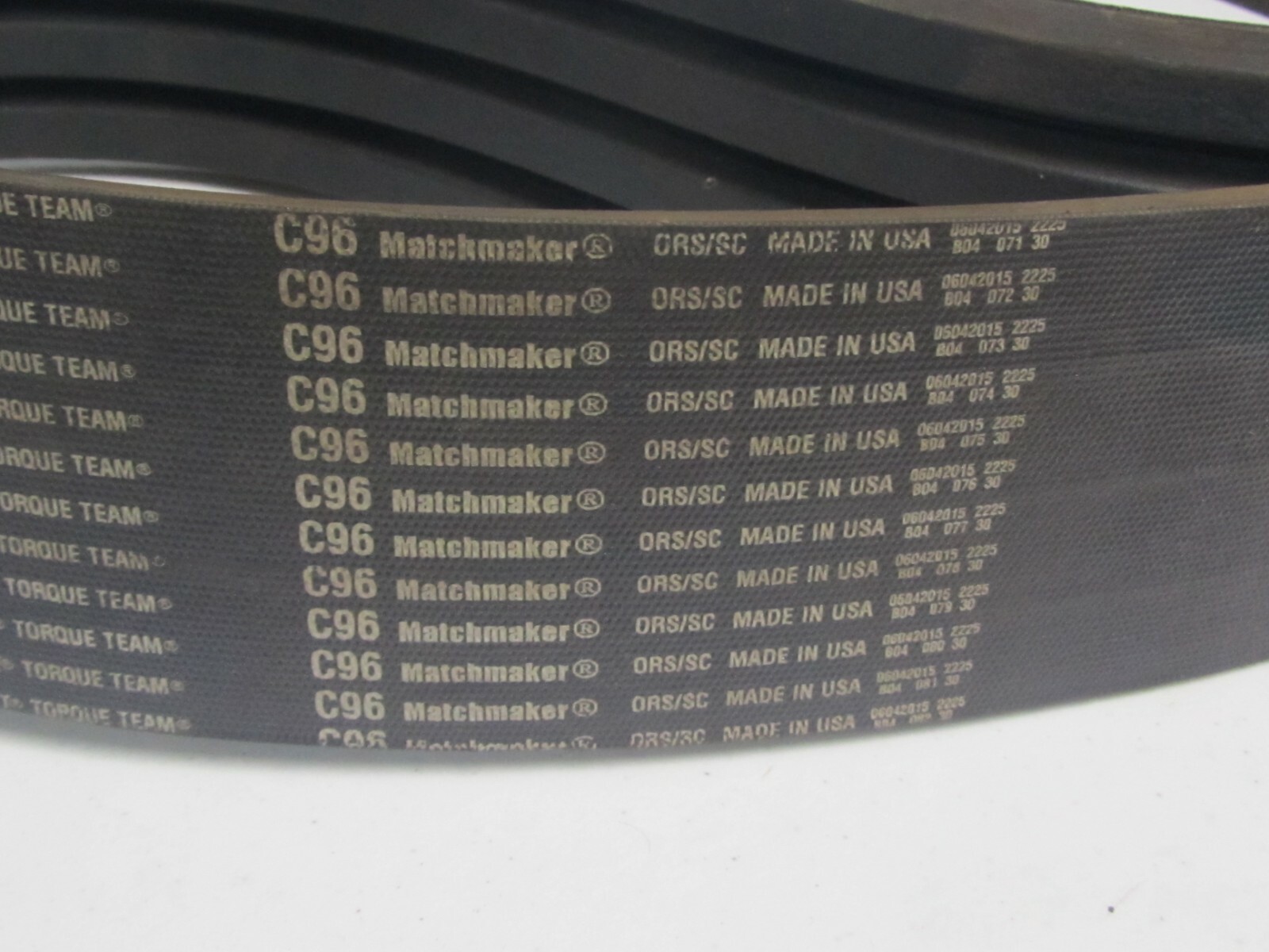 CONTINENTAL HY-T TORQUE 4/C96 Banded V Belt | eBay