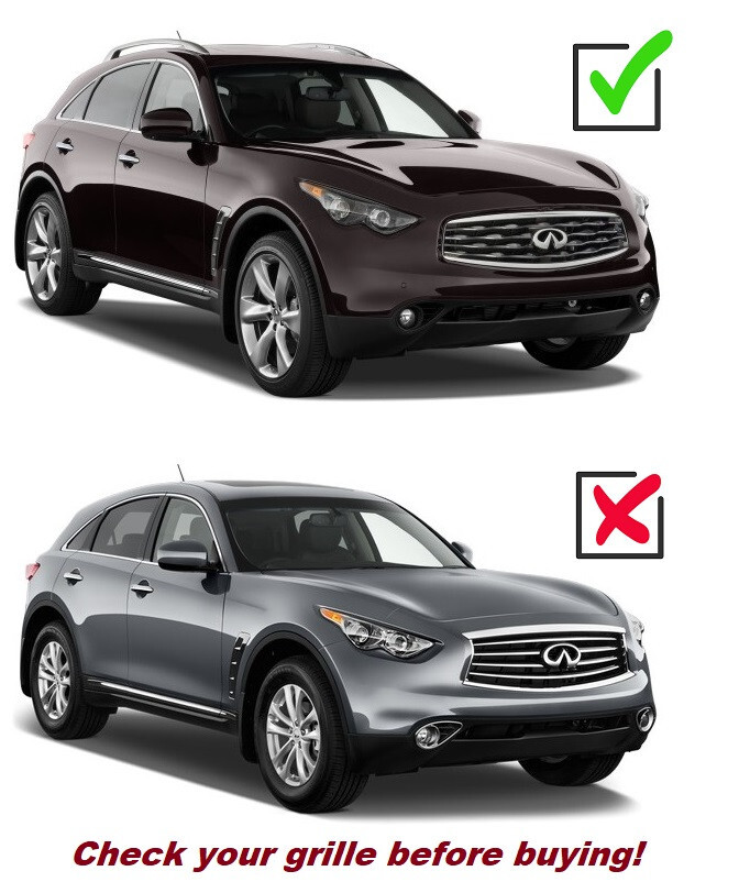 Grille for Infiniti FX FX35 FX37 FX50 2008 - 2012 Front vent radiator ...