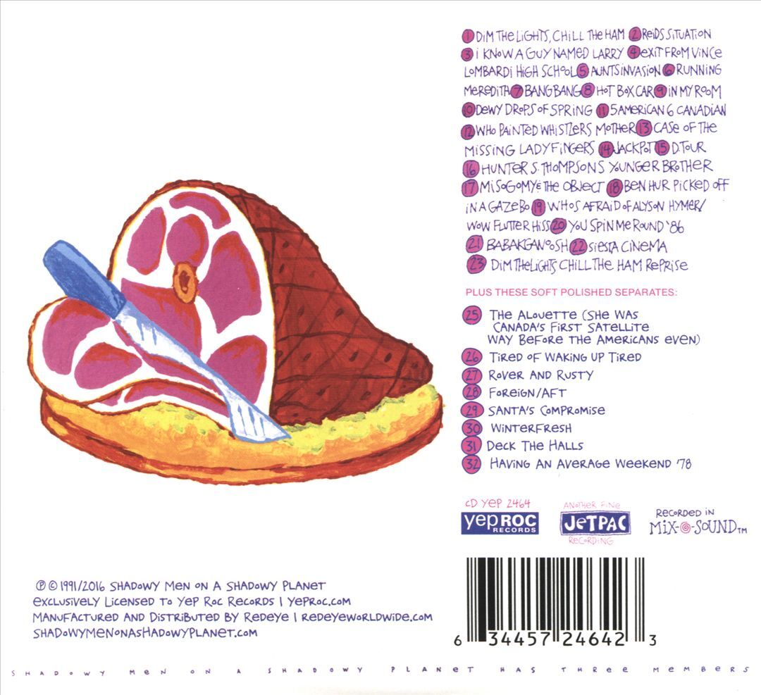 SHADOWY MEN ON A SHADOWY PLANET - DIM THE LIGHTS, CHILL THE HAM ...