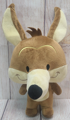 Looney Tunes Plush Wile E Coyote Chibi Stuffed Animal Toy Factory Brown ...