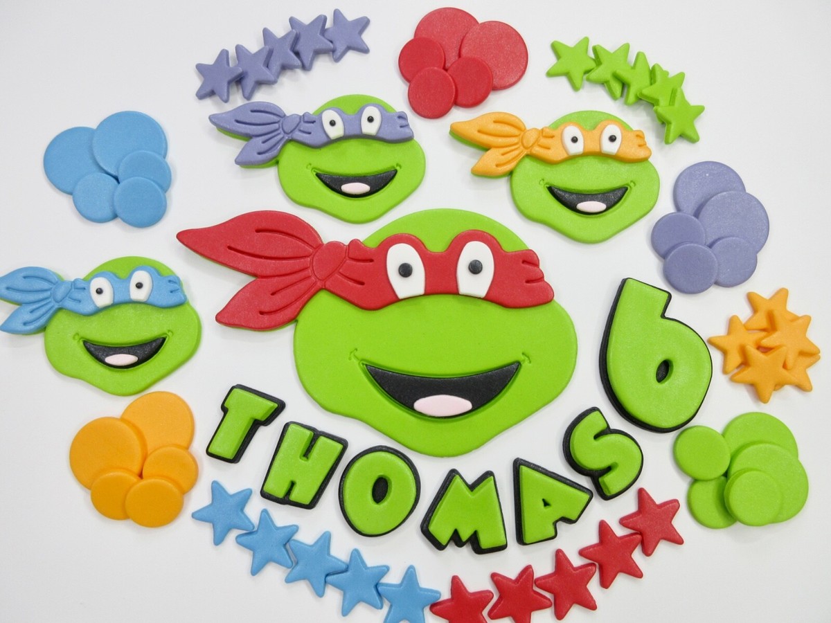 Teenage Mutant Ninja Turtles Cake Topper Ideas Art Of Cakes Teenage