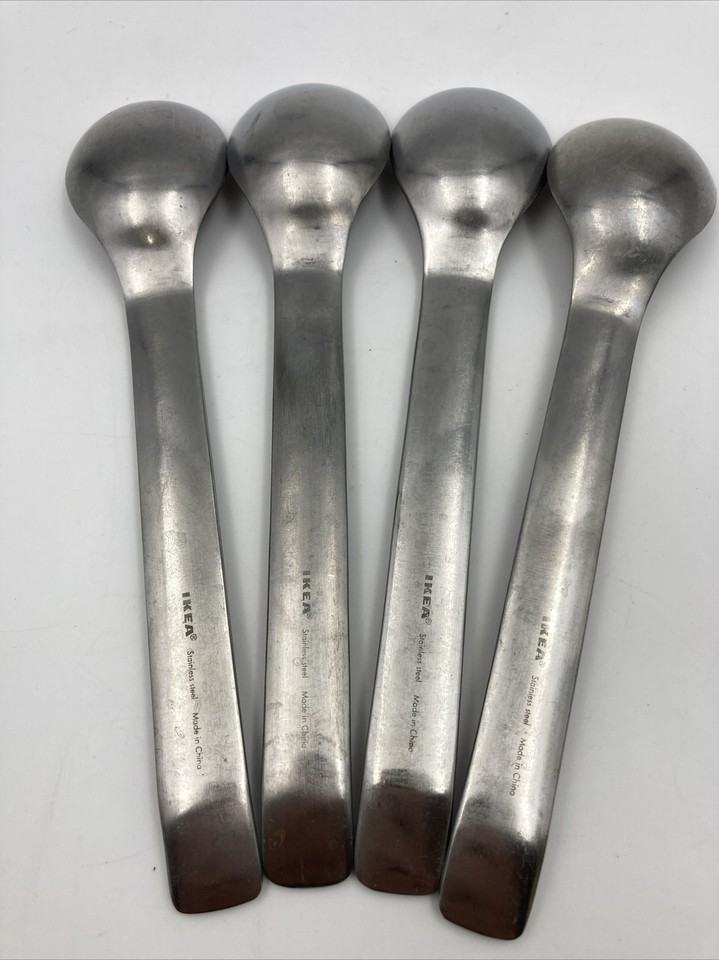 IKEA POEM Stainless Steel Flatware Lot 9 Pieces 7” Forks (5) And 8 ...