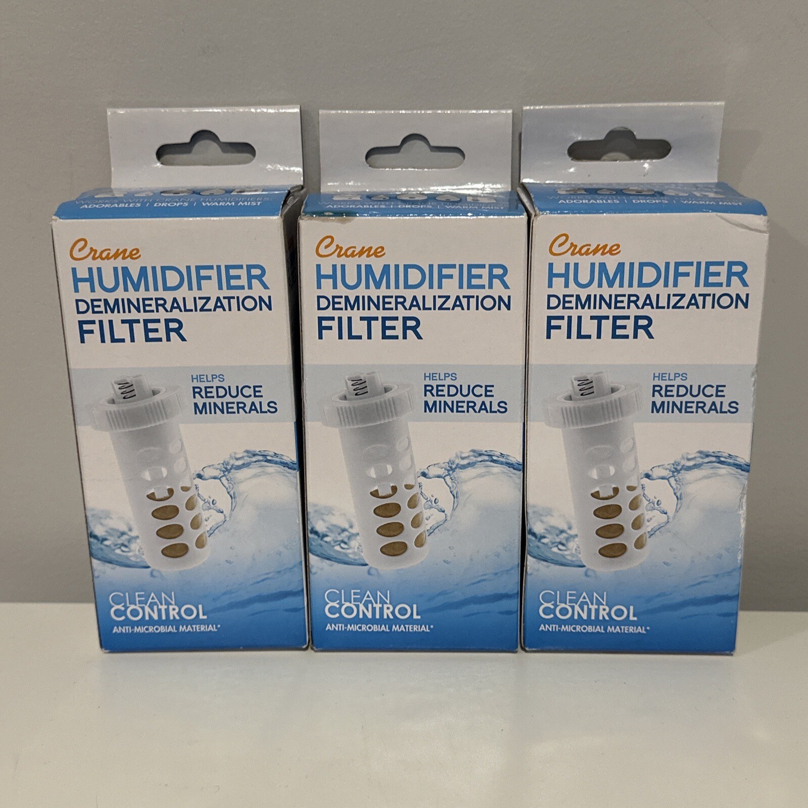 Crane Humidifier Demineralization Filter Cartridge Lot of 3 New | eBay