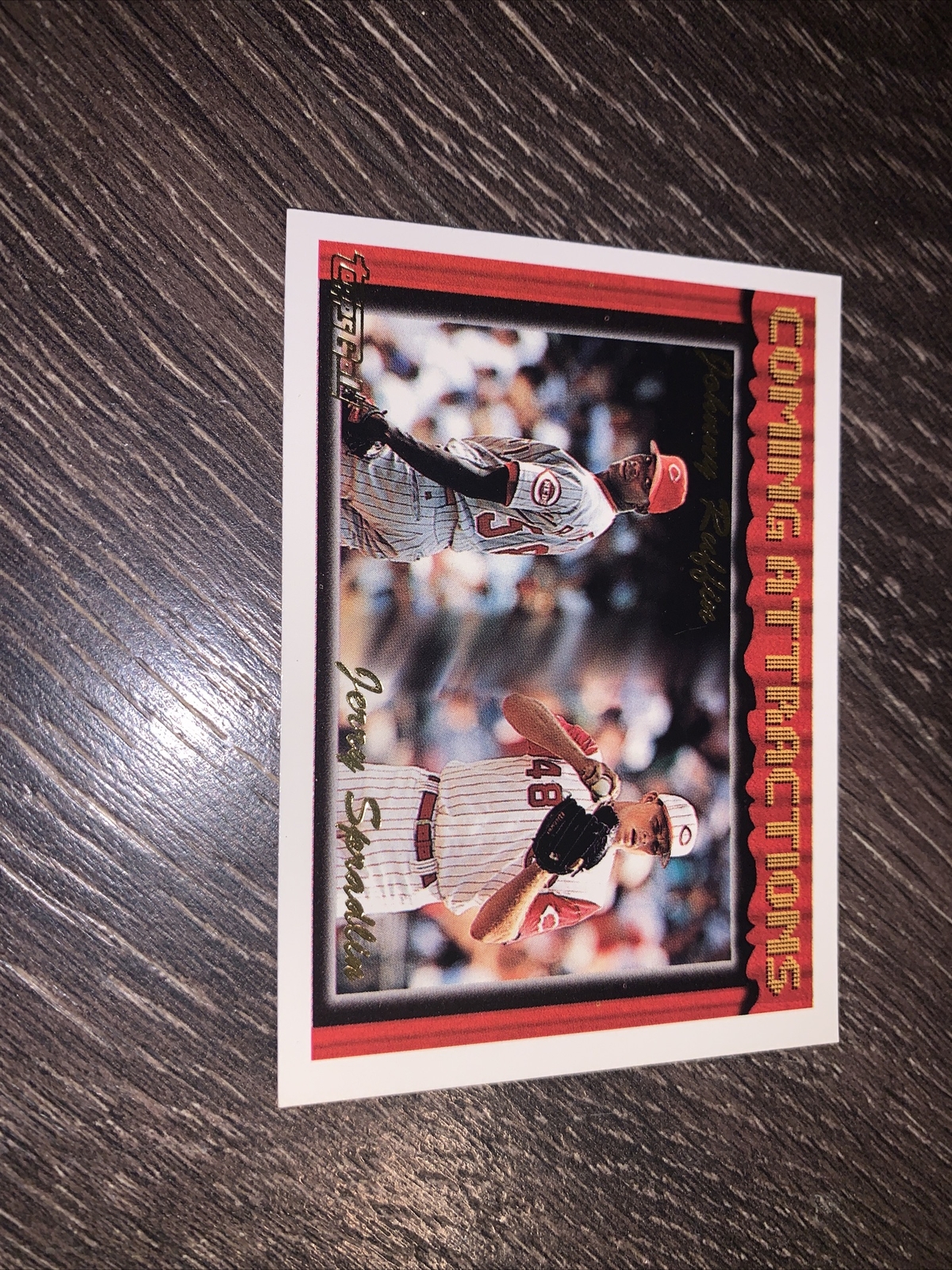 1994 Topps Coming Attractions Johnny Ruffin Jerry Spradlin #779 Rookie ...